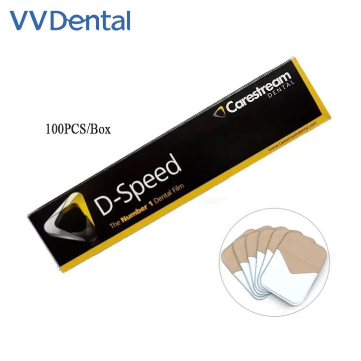 Vvdental dental d-speed Intraoral X-ray films Kodak 100 pcs/ dental ...