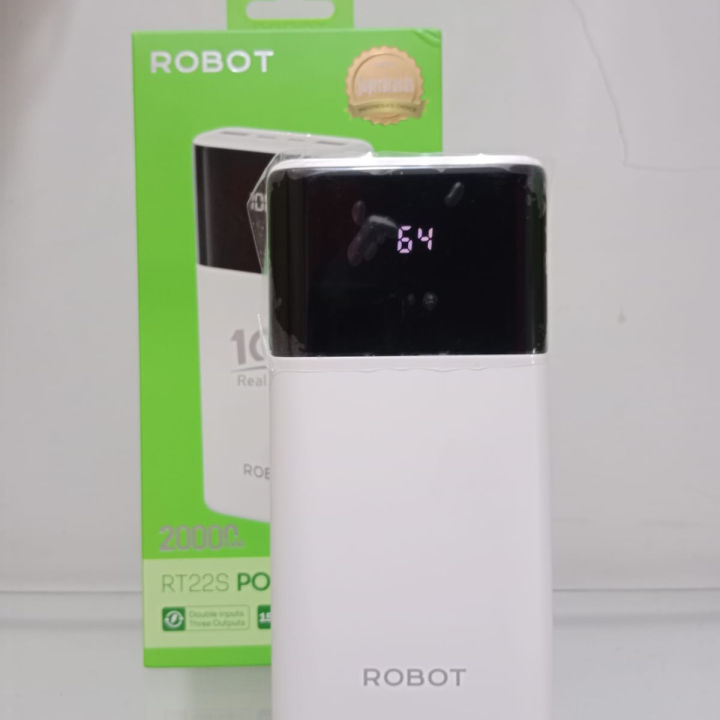 POWERBANK ROBOT RT22S 20000MAH | Lazada Indonesia