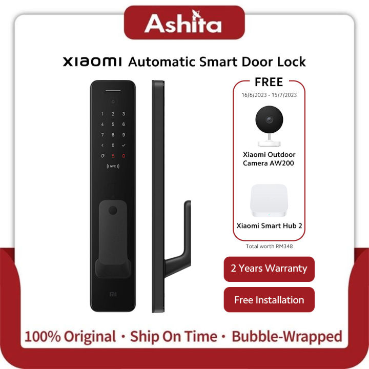 Xiaomi Automatic Smart Door Lock Push Pull Fully Automatic Fingerprint ...
