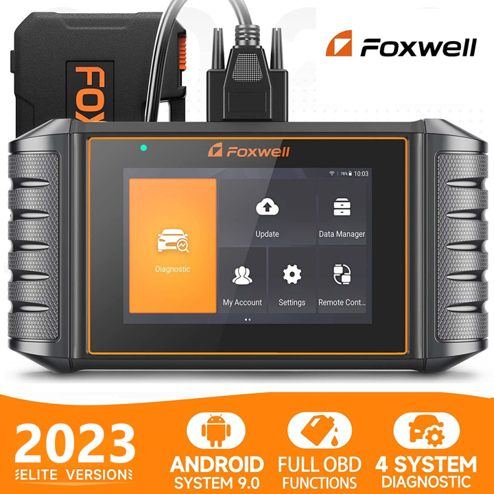 FOXWELL NT706 OBD2 Scanner Engine/ABS/SRS/Transmissin Scan Automotive Auto ODB 2/JOBD/EOBD Clean ...