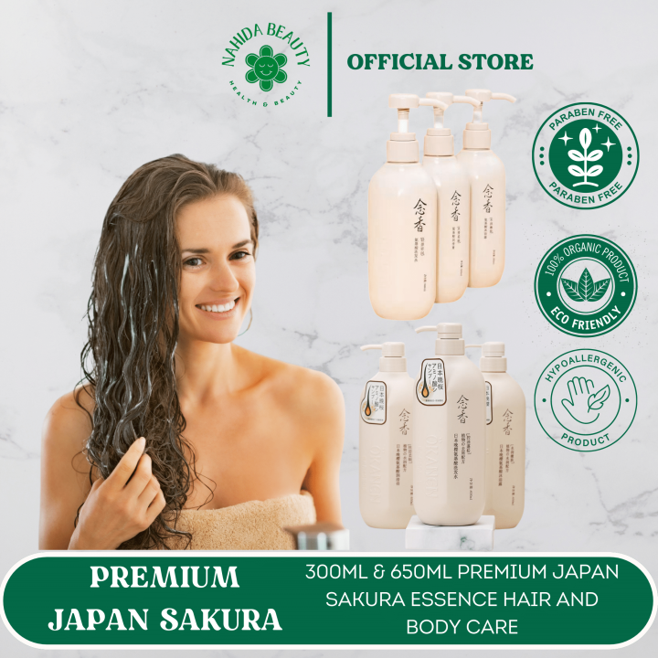 PREMIUM Japan Cherry Blossom Essence Sakura & Lifusha Amino Acid ...