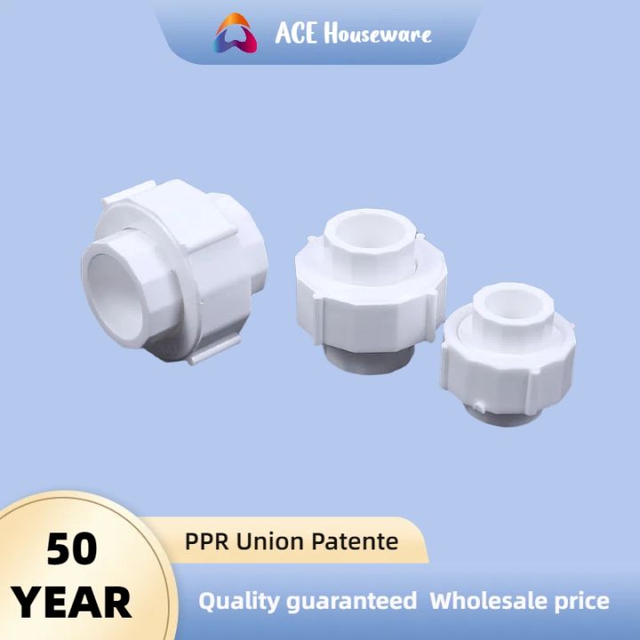 PPR Fittings Wholesale 1/2 3/4 1 PPR Plastic Union PPR Union Patente ...