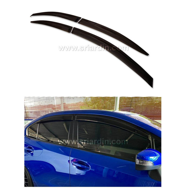 Subaru WRX / WRX STI VAG / VAB / VAF 15-20 Door Visor [ 1 Set Front ...