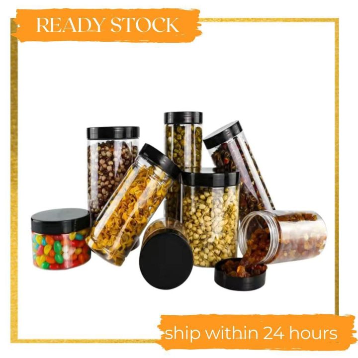 Bekas rempah balang plastik balang kuih bekas biskut botol plastik ...