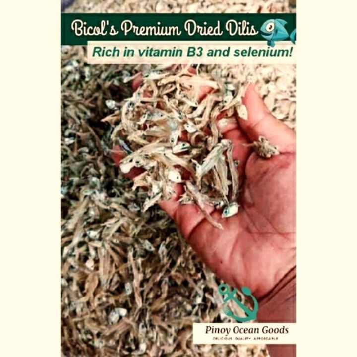 Bicol's Premium Dried Dilis (small to medium) / Dried Anchovies in ...