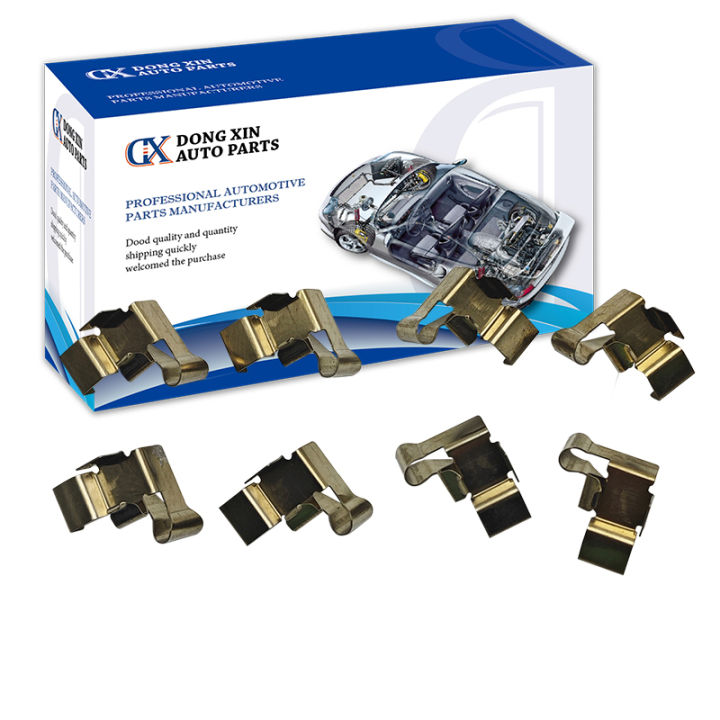 DX คลิปหนีบผ้าเบรค 1 Set 8 Pieces Brake Pad Clip for 2005-2018 Toyota ...