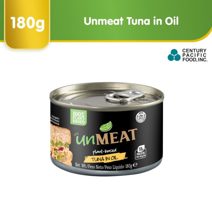 unMEAT Fish-Free Tuna Style Flakes in Oil 180g | Lazada PH