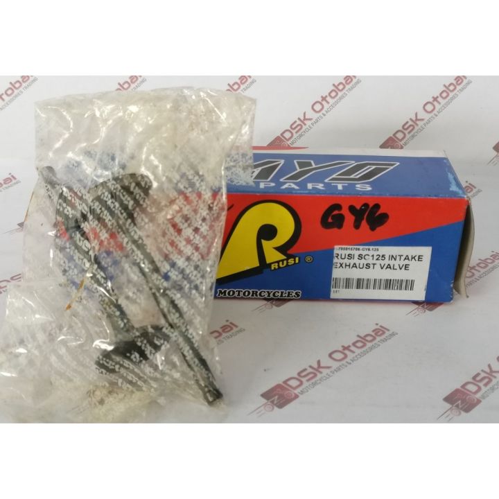 moto Rusi SC 125 / GY6 Intake Valve Exhaust | Lazada PH
