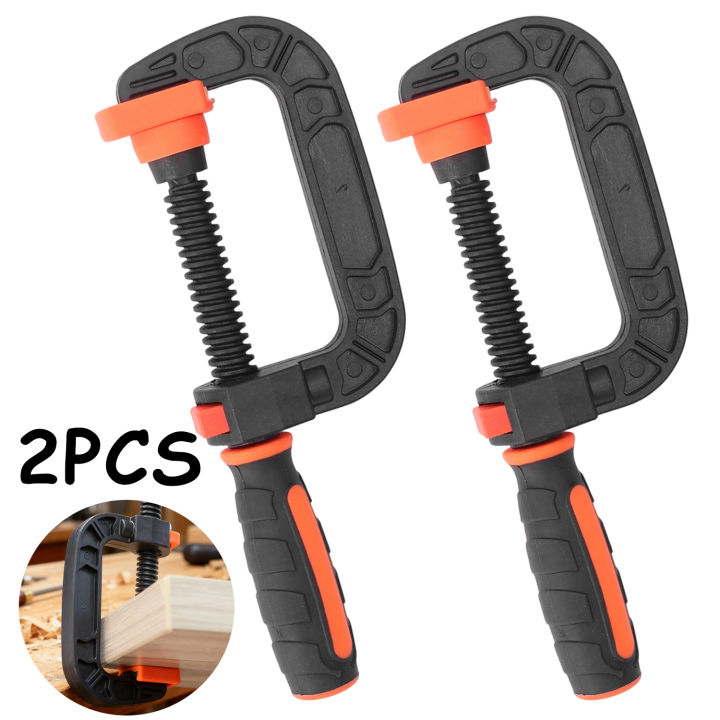 2Pcs 18cm Spring Clamps with Strong Clamping Force Reinforced Plastic ...