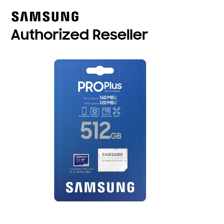 SAMSUNG PRO PLUS MICRO SDXC MEMORY CARD | Lazada
