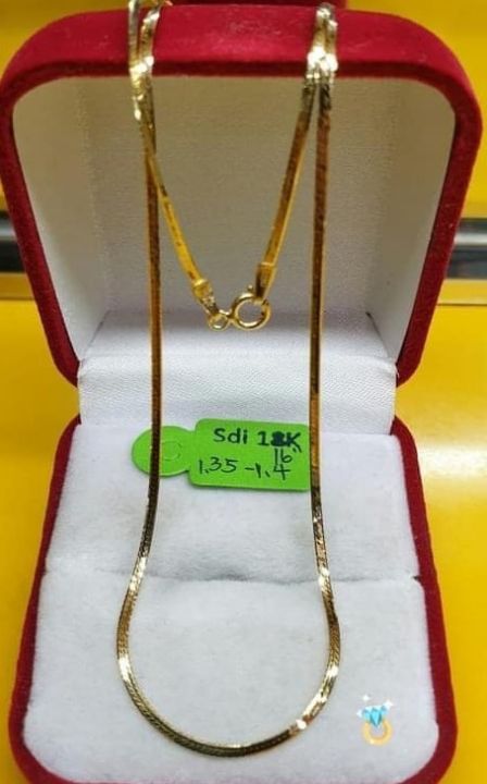 PAWNABLE 18k SAUDI GOLD CHAIN ONLY 16” | Lazada PH