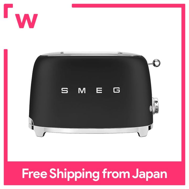 Japan】SMEG SMEG Toaster (2-Plate Bake) (Matte Black) | Lazada