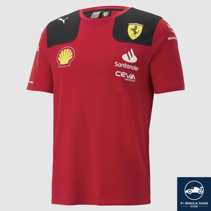 Scuderia Ferrari 2023 Team T-shirt (Official F1 Merch) - Racing Juan ...