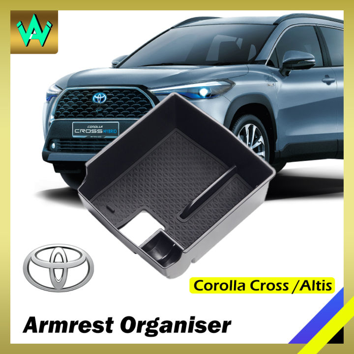 Armrest Compartment Storage Organizer Toyota Corolla Cross Altis ...