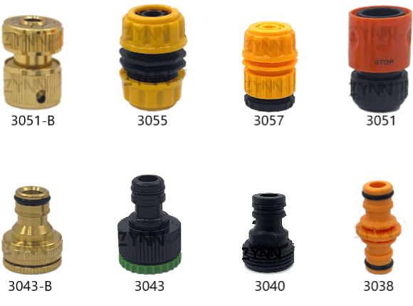 [SG STOCK] PVC TAP ADAPTOR Plastic /Brass Quick Nipple Faucet Water ...