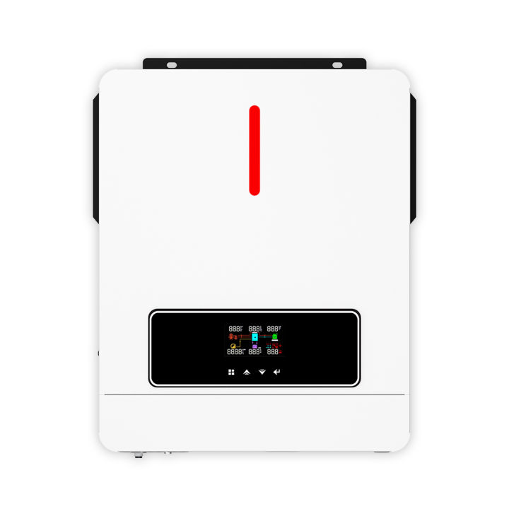 Y&H 6.2KW On/Off-Grid Solar Hybrid Inverter 48V AC220V Two Load Output Power MPPT 120A Solar ...