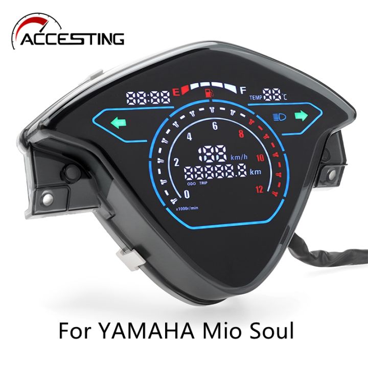 2025 NEW Digital Speedometer Gauge LED Meter Speedometer ASSY Odometer ...