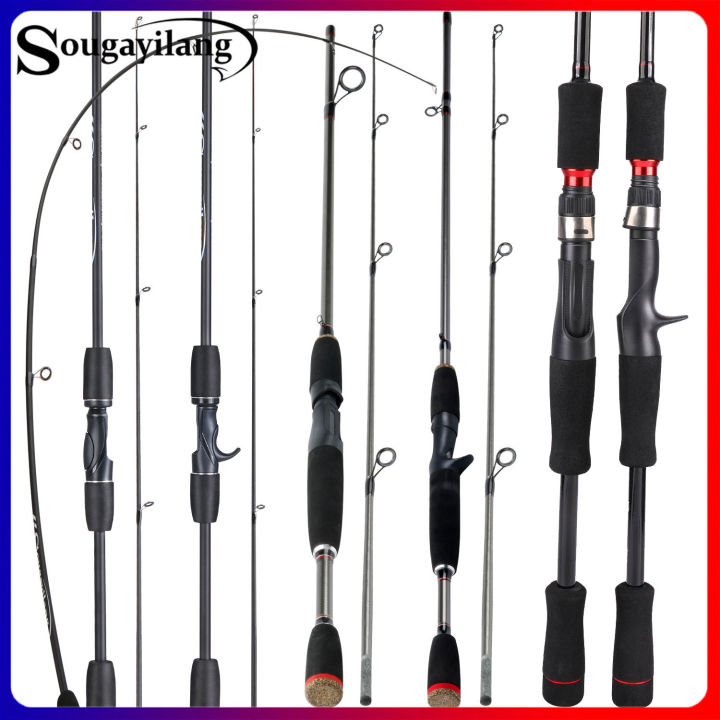 Sougayilang Casting Spinning Tongkat Pancing 1.8m 2.1m M Power ...
