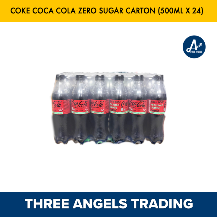 Coke Coca Cola Zero Sugar Carton (500ml x 24) | Lazada Singapore