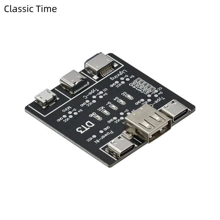 DT3 Data Cable Detection Board Type-C Micro USB C Cable Tester Short ...