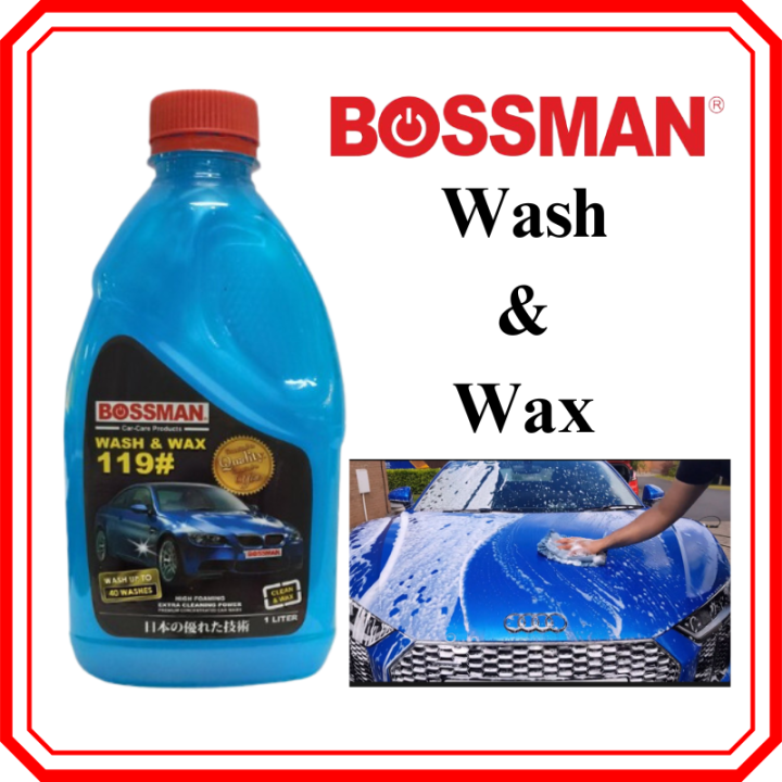 MAJU Bossman Wash Wax Automobiles Car Care & Cleaning Tools Liquid ...