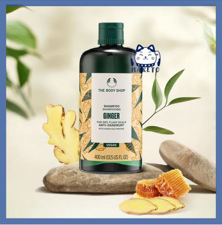 The Body Shop Ginger Anti-dandruff Shampoo (400ml) | Lazada