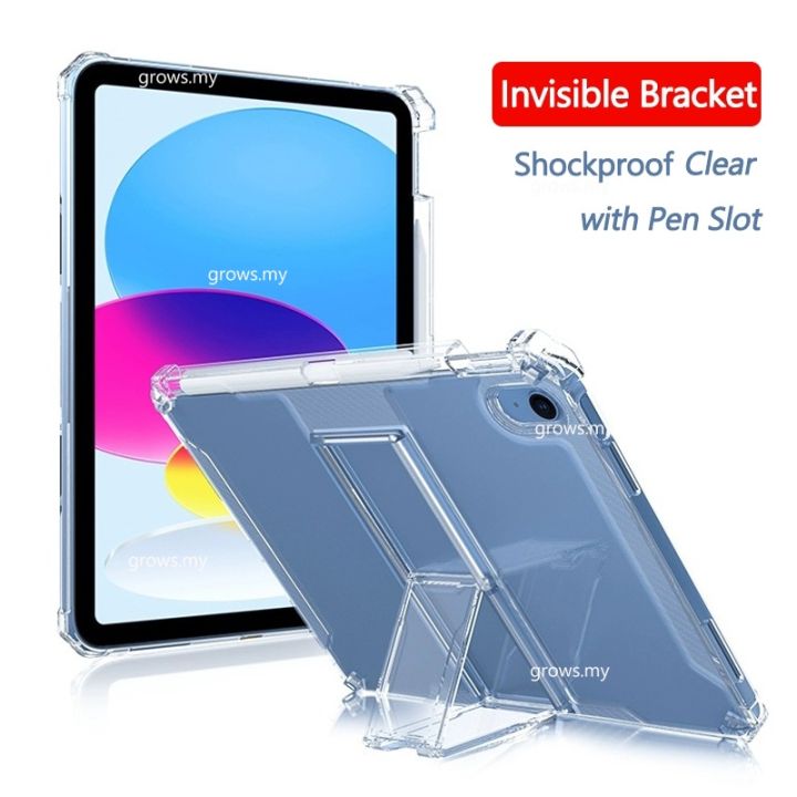 Clear Casing iPad 10th 9th Gen 8th 7th 6th 5th Gen Generation Pro 12.9 ...