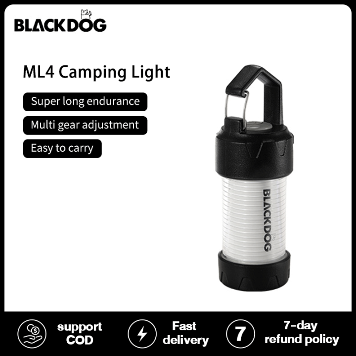 Blackdog ML4 Outdoor Camping Light Multifunctional Camp Light Mini เต็นท์ไฟฉาย LSF628 | Lazada.co.th