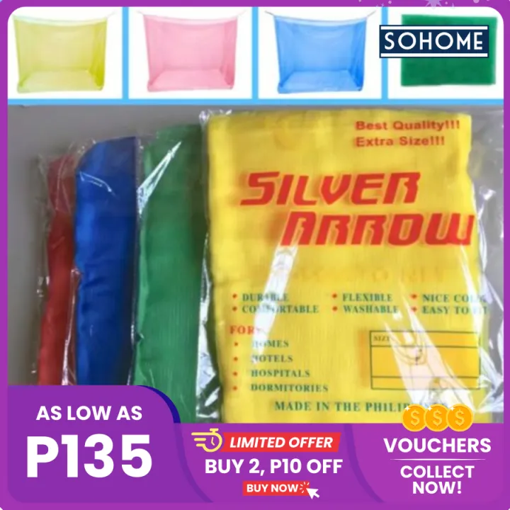 [KULAMBO] ORIGINAL Silver Arrow Nylon Mosquito Net KULAMBO Mosquitonet ...
