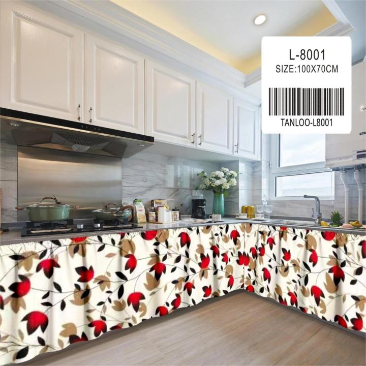 Kitchen Curtain Short Lababo Kitchen Curtain Kitchen Lababo Curtain ...