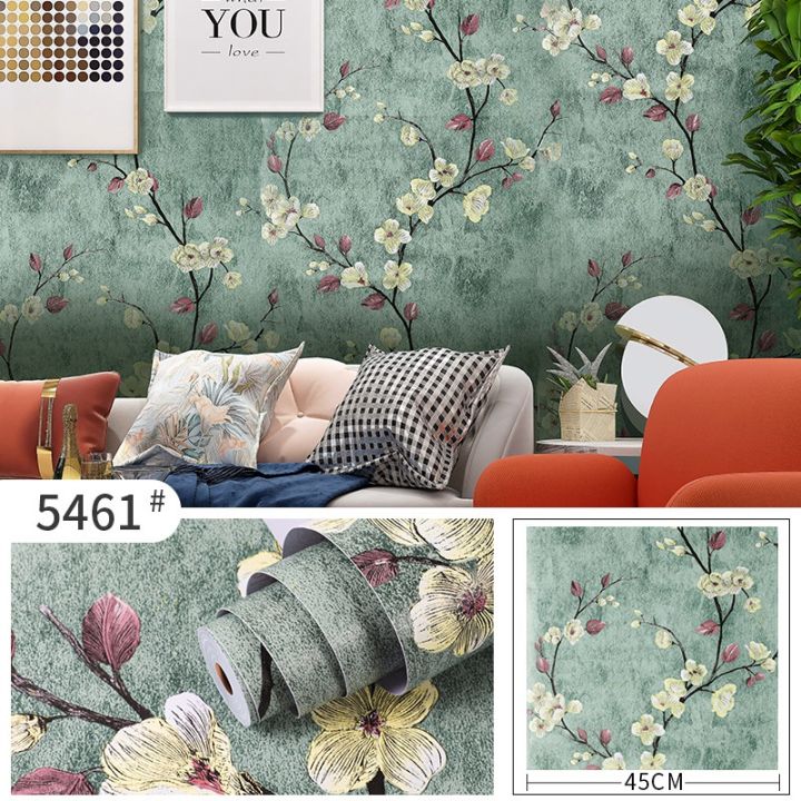 Wallpaper Kertas Dinding 45cm x 10m DIY Wall Sticker Waterproof ...