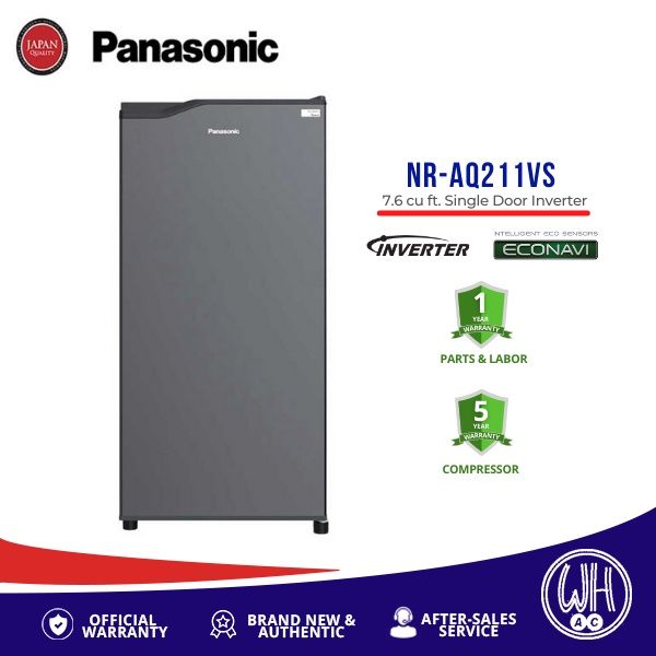 Panasonic 7.6 cu. ft Single By Direct Cool Inverter Refrigerator NR ...