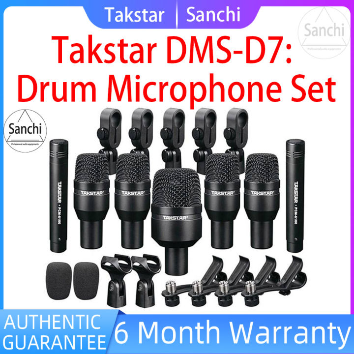 Sanchi Original Takstar DMS-D7 Professional Musical Instruments Drum ...