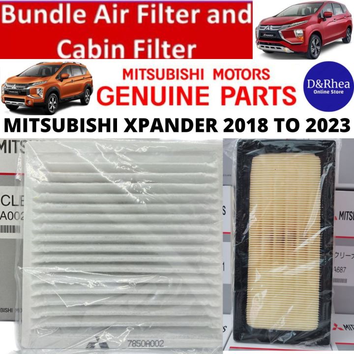 MITSUBISHI XPANDER BUNDLE AIR FILTER AND CABIN FILTER FOR MITSUBISHI ...