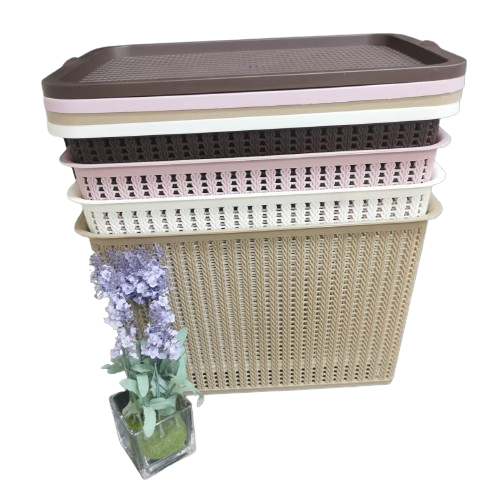 plastic rattan design storage box | Lazada PH