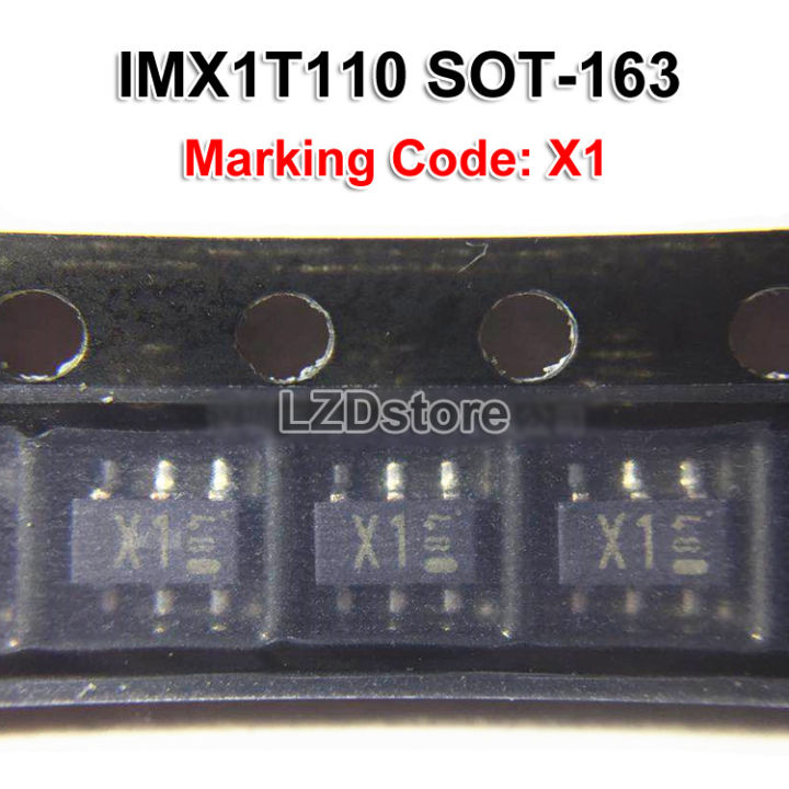 20ชิ้น IMX1T110รหัสการทำเครื่องหมาย IMX1 SOT-163 X1ต้นฉบับใหม่ | Lazada ...