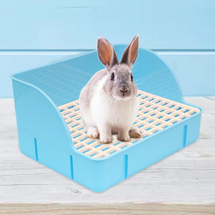 Zoo Fancy Rabbit Litter Box Cage Toilet Bedding Box Pet Toilet Potty ...