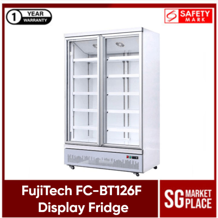 FujiTech FC-BT126F Display Fridge. Chiller. 2 Swing Glass Door. 1000L ...
