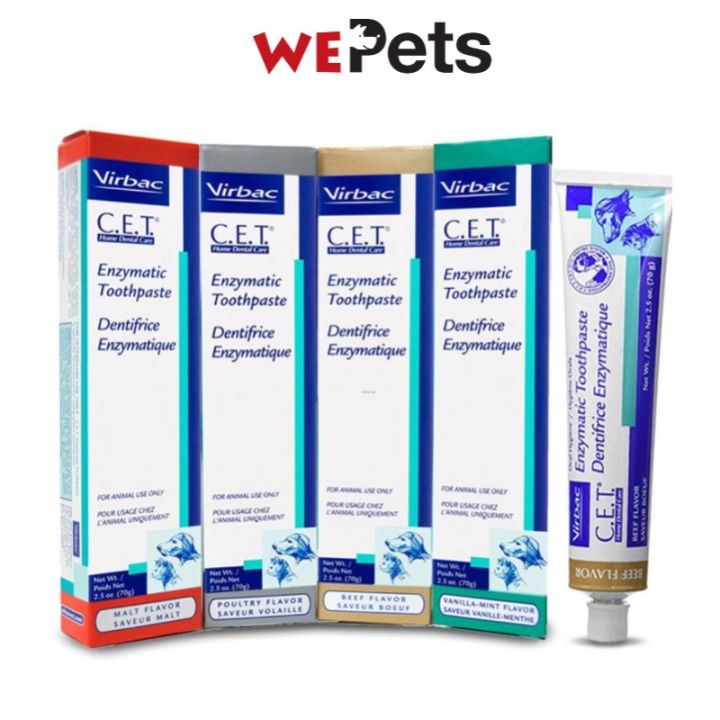 Virbac C.E.T. Enzymatic Toothpaste toothpaste for dogs & cats (Assorted ...