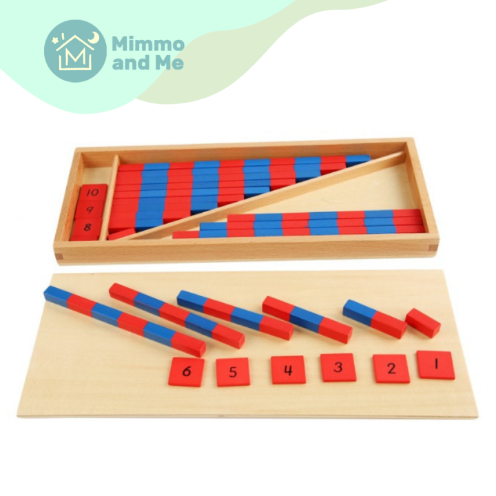 Montessori Small Number Rods Set | Lazada PH