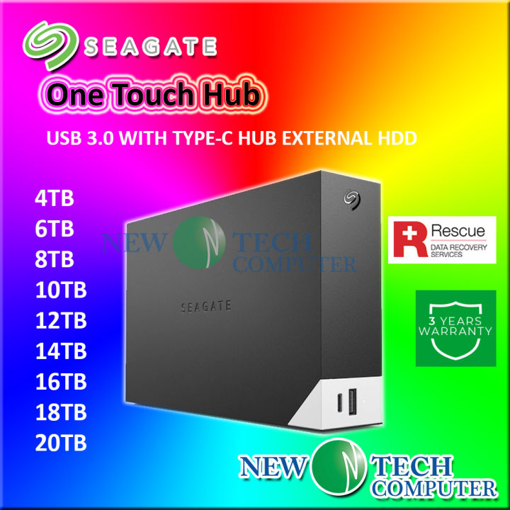 Seagate One Touch Hub Desktop Hub USB 3.0 External Hard Disk Hard Drive ...
