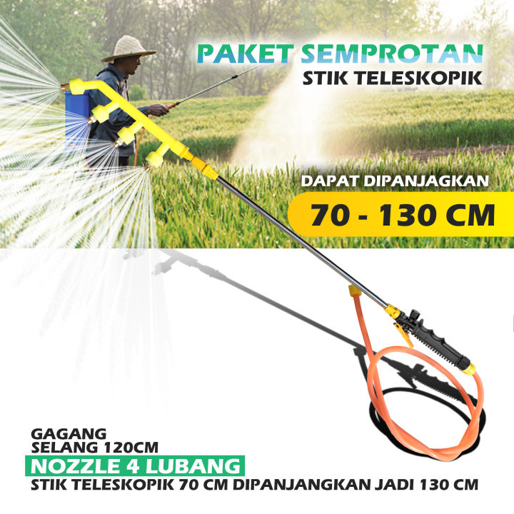 Paket Stik Sprayer Elektrik Stik Sprayer Stik Teleskopik 70 - 130 Cm ...