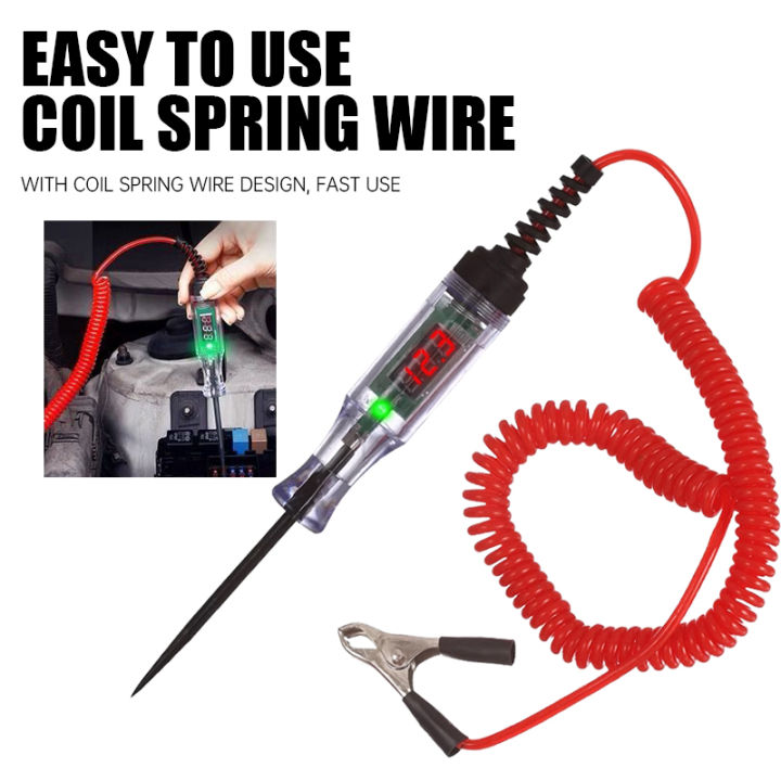 Digital Display Test Pencil Automotive Test Pencil DC 3-48V Test Pencil ...