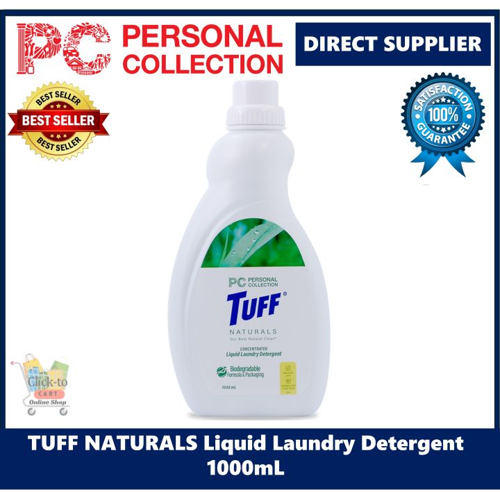 Personal Collection Tuff Concentrated Liquid Laundry Detergent Naturals ...