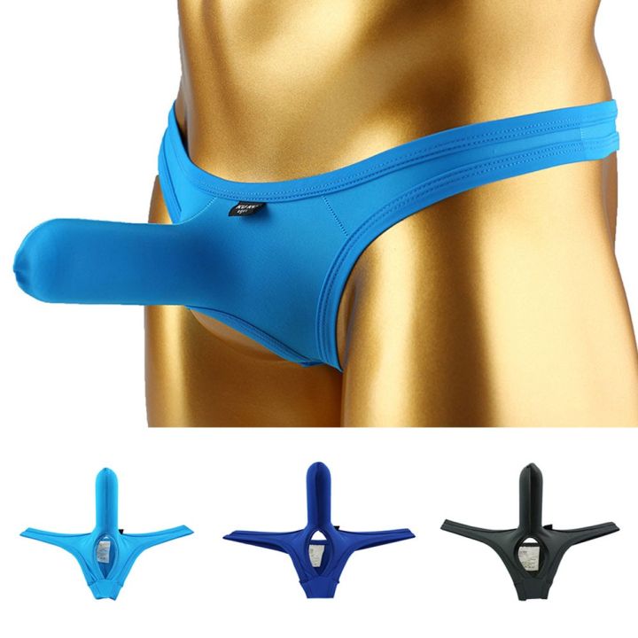 Thong Men Comfort Briefs Bulge Pouch Underwear Elephant Nose Gays