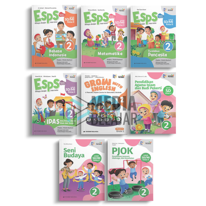 Buku ESPS Kelas 2 SD Erlangga Kurikulum Merdeka Revisi Terbaru | Lazada Indonesia