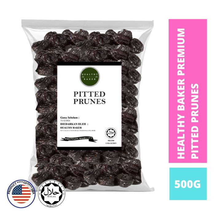 Premium Chewy Prune (Pitted) 500GM / Pitted Prune / READY TO EAT / USA ...