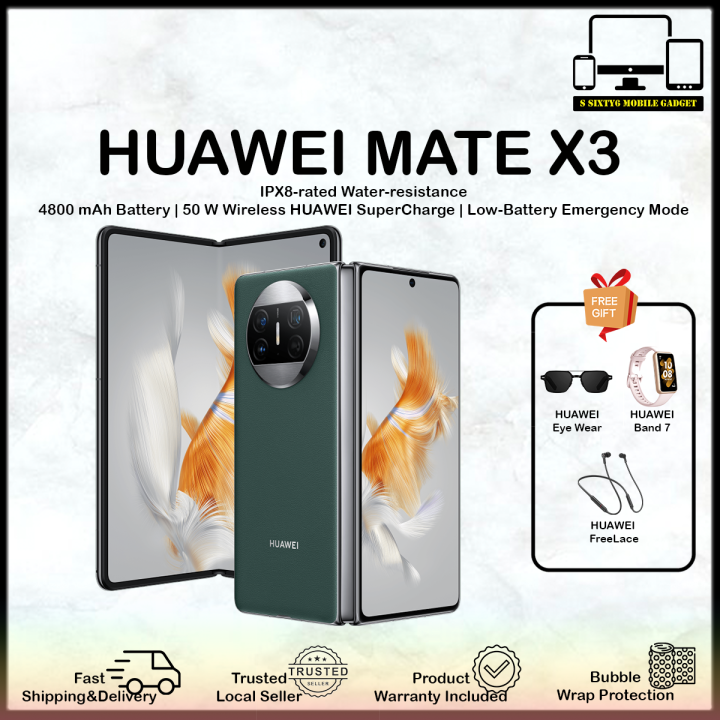 HUAWEI Mate X3 | 12GB+512GB | IPX8-rated Water-resistance 4800 mAh ...