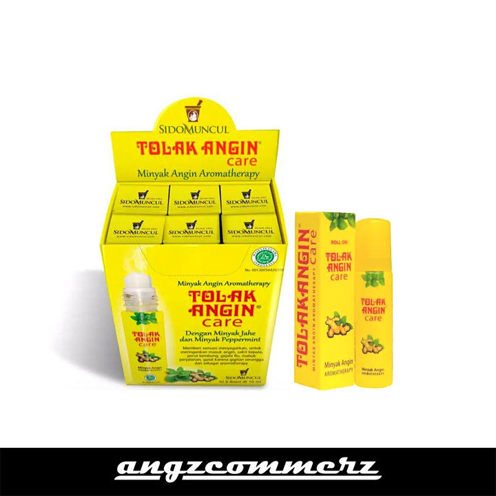 SIDOMUNCUL Tolak Angin Care Minyak Angin Aromaterapi 1 Box | Lazada ...