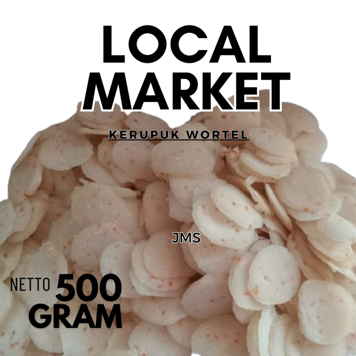 Kerupuk wortel 500gr produk lokal | Lazada Indonesia